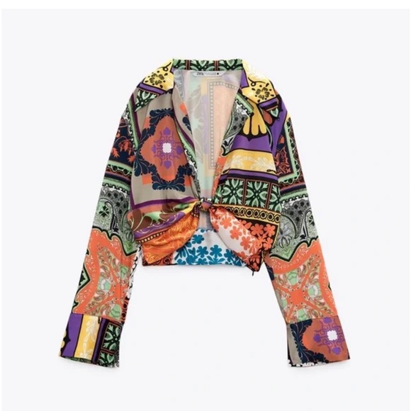 Zara | Skirts | Zara Multi Printed Skirt Set | Poshmark